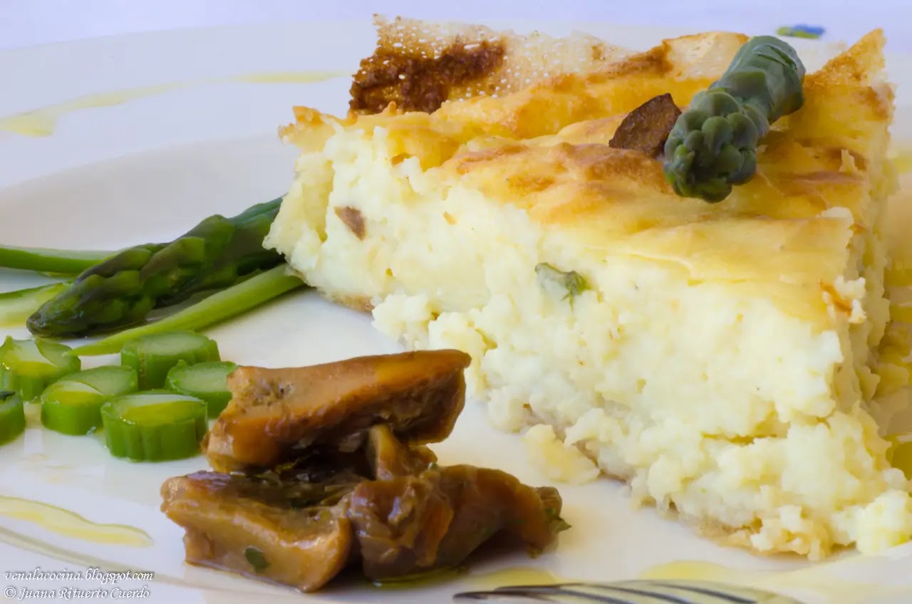 Pastel de patatas con espárragos - User's blog
