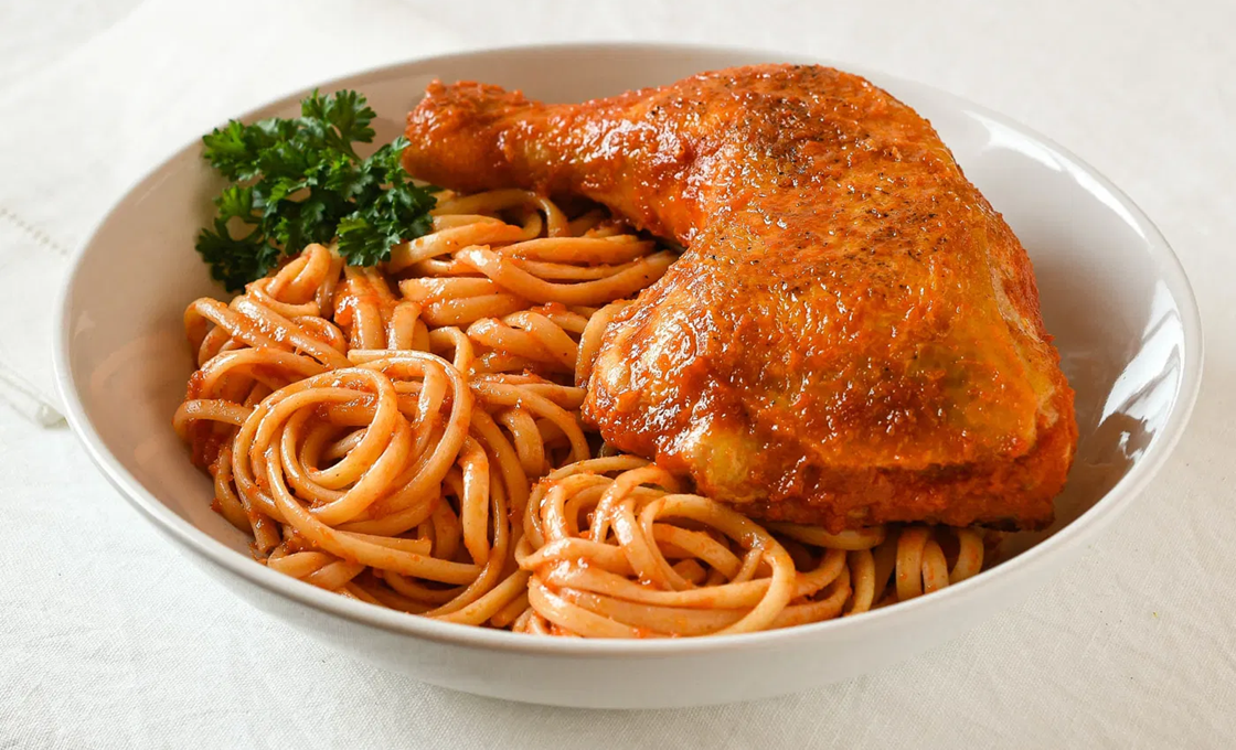 Tallarines rojos con pollo ¡receta peruana! - User's blog